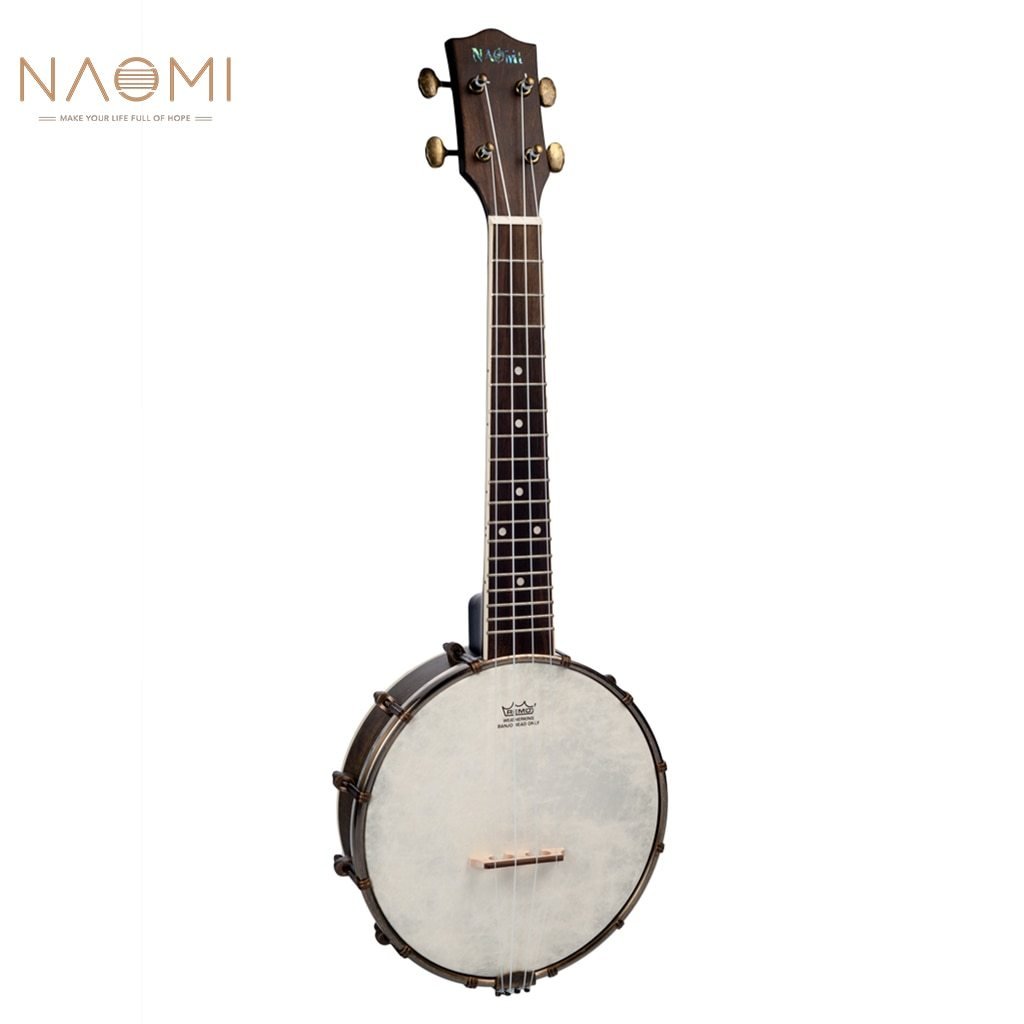 Concert Scale Banjolele 23 Inch Banjo Ukulele Uke With Gig Bag – AKLOT